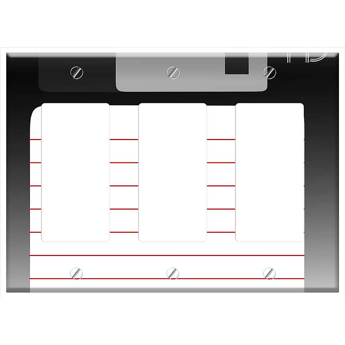 Switch Plate Triple Rocker/GFCI - Floppy Disk Computer Diskette Data Media Memory