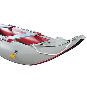BRIS 12 ft Inflatable Kayak Fishing Tender Inflatable Poonton Boat 2 Person Kayak