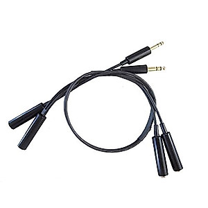 FARO Aircraft Double Headset Y Adapter