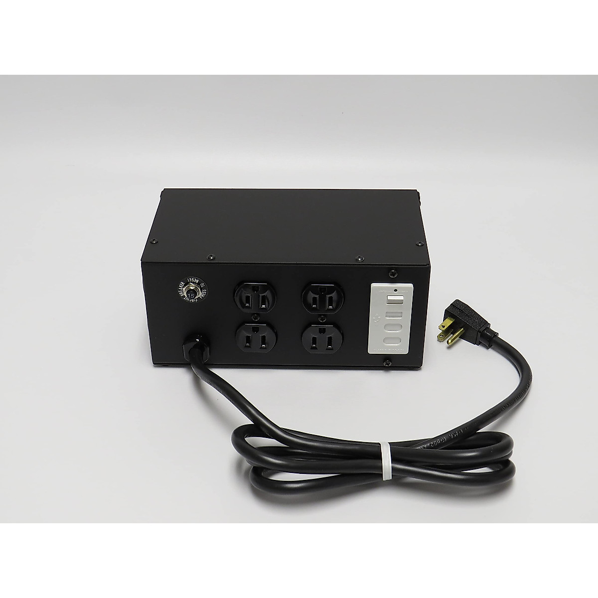 ZeroSurge 6R15W-4USB - 6 Outlet Plug-in Surge Protector and 4 Port USB Charger Version 2