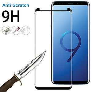 【2-PACK】Coolpow Designed for Samsung Galaxy S8 Plus Screen Protector Case Friendly, Anti-Bubble, 3D Curved, Samsung S8 Plus Screen Protector S8+Tempered Glass cell Phone Film【NOTE:not for S8 & NOTE 8】