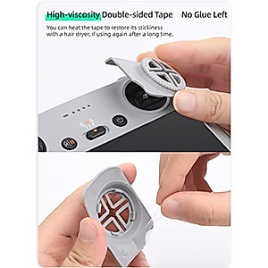 Suitable for DJI Mini3 Pro(Mavic3) Joystick Governor Extended Control Sticks Delay Rocker Accessories Thumb Drone Replacement Accessories (Governor + red Rocker)