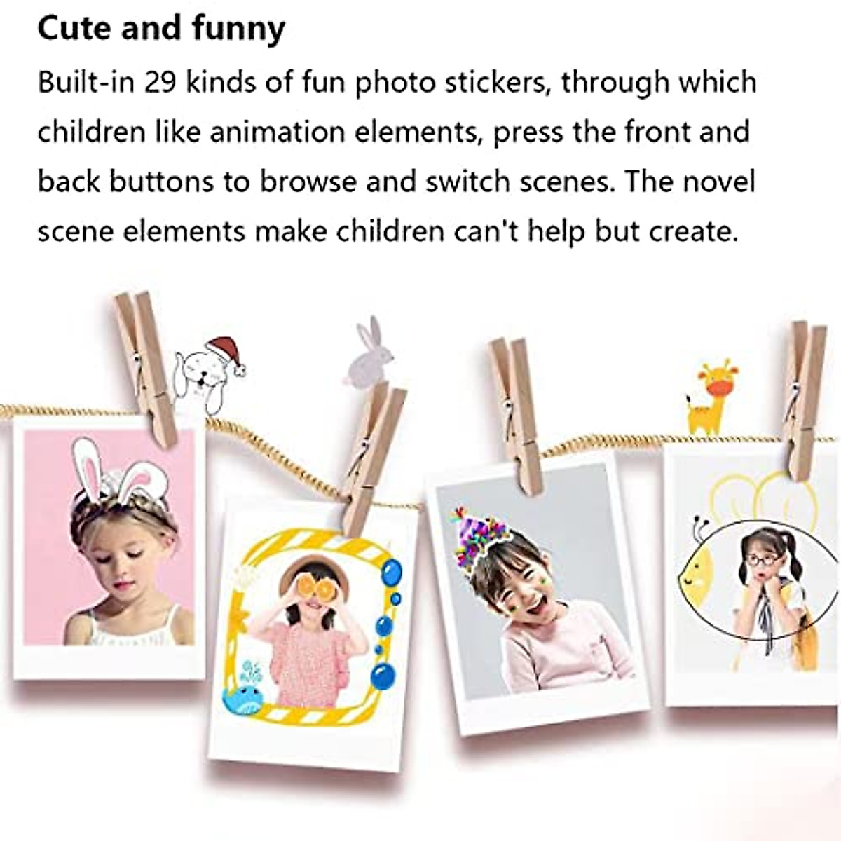 LINXHE Kids Camera, 3.0 inch Touch Screen 20.0 MP HD 1080P Video Digital Camera for Kids Christmas Birthday Gift for Toddlers Boys Girls (Color : Pink)