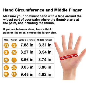 OZERO Warm Gloves Deerskin Leather Winter Thermal Glove Insulated Polar Fleece for Snow Skiing Driving Cycling Hiking Runing Hand Warmer in Cold Weather for Women and Men Small Gray