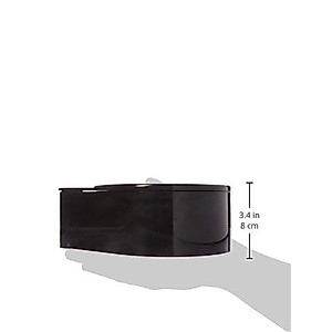 Doznegg Margarita/cocktail 3-Tier Bar Glass Rimmer, Black