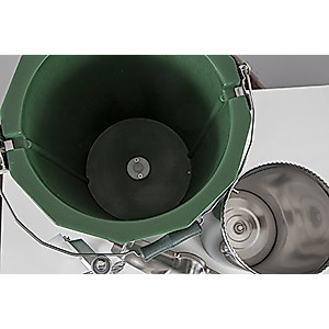 PREMIUM Large 8 qt. - Immergood Ice Cream Maker - Stainless Steel - Hand Crank