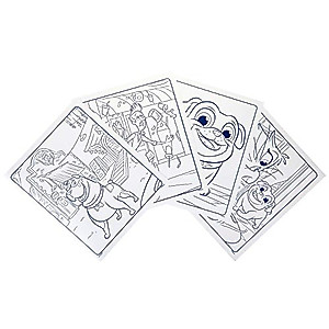 Crayola Color Wonder, Puppy Dog Pals Book, 18 Mess Free Coloring Pages, Gift for Kids, 3, 4, 5, 6