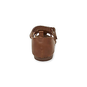 OshKosh B'Gosh Girls Hattie Sandal, Brown, 5 Toddler