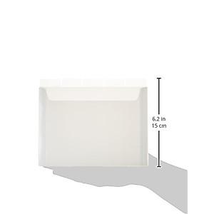 Totally-Tiffany SP5PK Stamp Storage Pockets (5 Pack), 7.5" by 6", Clear