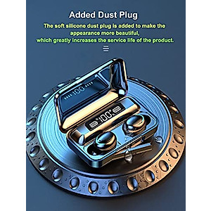 Wireless Stereo Noise Cancelling Bluetooth Waterproof Earbuds with Charging Case