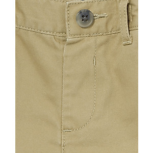 The Children's Place baby boys And Toddler Chino Shorts, Flax Single, 12-18 Months US