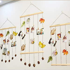 FINGOOO 1.4-inches Length Mini Wooden Clothespins,100 PCS for Baby Clothes Pins, Clip Photo Holders