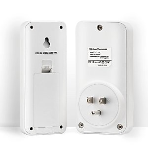 DIGITEN Temperature Controller WTC100 Wireless Thermostat Outlet Temperature Controlled Outlet Programmable Thermostat Controller Wireless Thermostat with Remote Sensor Greenhouse Thermostat