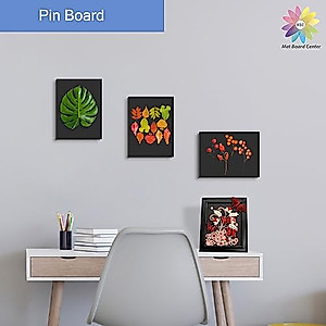 Mat Board Center, Pack of 25 Foam Boards (Black Color, 8x10 3/16")