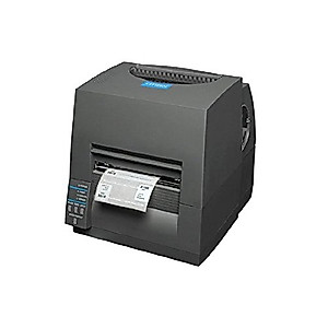 Citizen, Cl-S631, Barcode Printer, Thermal Transfer Or Direct Thermal Printing, 4" Max, 300 Dpi, Gray, Rs-232C And Usb