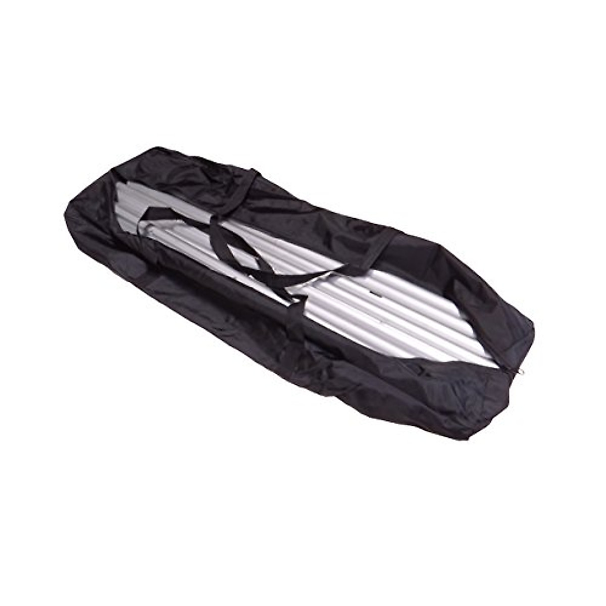 OnlineEEI, Portable Backdrop or Room Divider Kit With Carrying Bag, Black Drapes