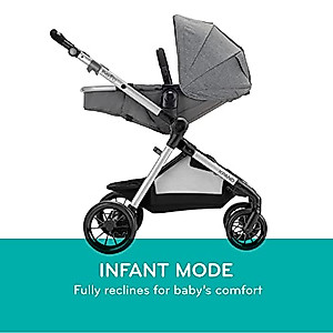 Evenflo Pivot Xpand Modular Travel System with SafeMax Infant Car Seat