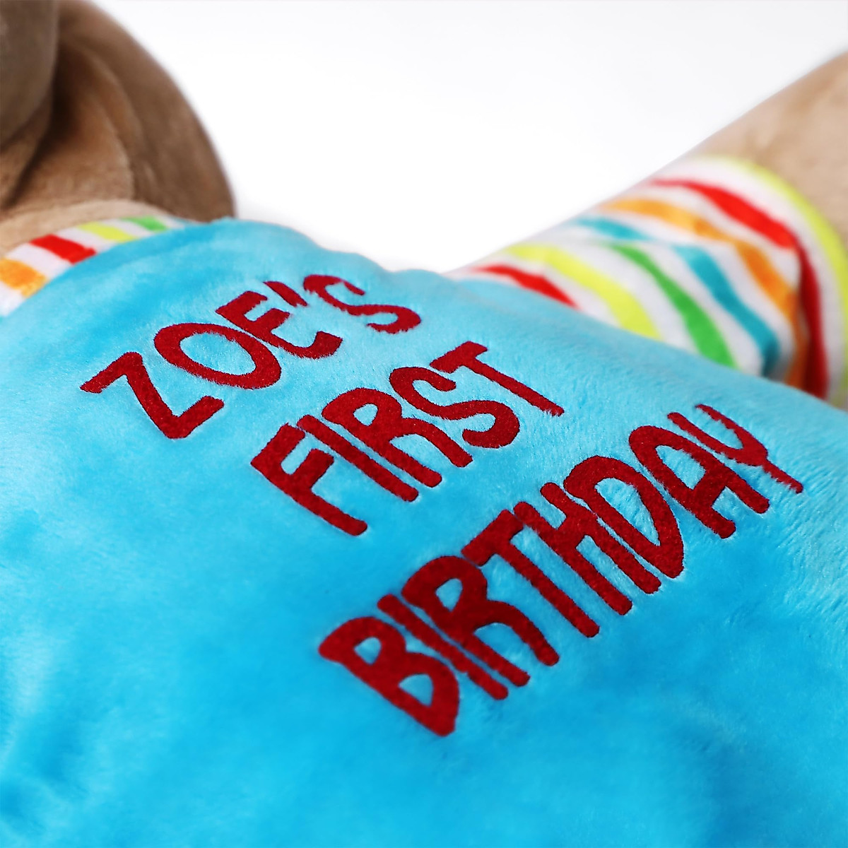 Let's Make Memories Personalized Hop 'N' Cuddle Plush Bunny - Easter Bunny for Kids