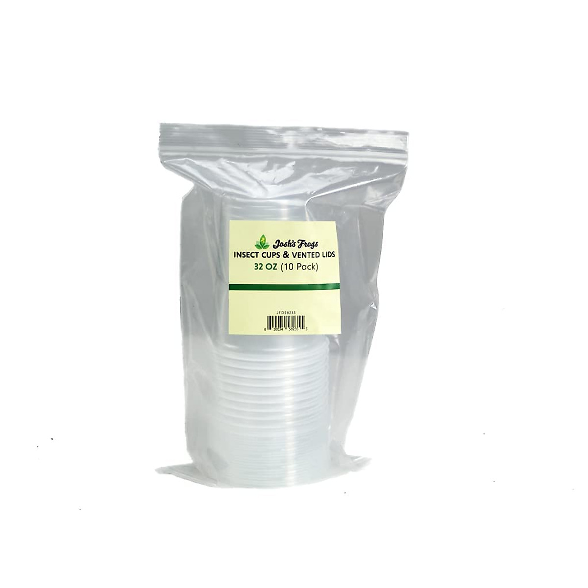 Josh's Frogs Melanogaster Fruit Fly Culturing Kit with Media, Vented Cups, and Excelsior (Small)