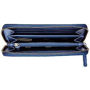 kate spade new york Cedar Street Patent Lacey Wallet, Orbit Blue, One Size