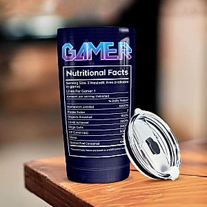 winorax Gaming Cup I'm Gaming Do Not Disturb Gamer Tumbler 20oz Stainless Steel Coffee Travel Mug With Lid Game Gift For Men Teen Boys Girls Son Husband Boyfriend Dad Birthday Christmas Presents