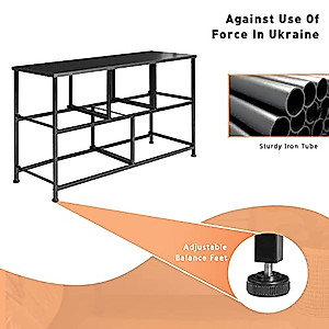 Shahoo Fabric Dresser for Bedroom with 5 Drawers Wide Chest Storage Cloth Organizer, Living Room, Hallway, Nursery, Black