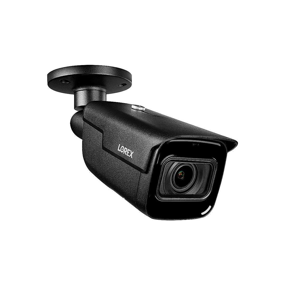 Lorex LNB9282B 4K (8MP) Motorized Varifocal Smart IP Black Security Camera with 4X Optical Zoom and Real-Time 30FPS Recording, 150ft Night Vision, IP67, Black, Camera Only (M. Refurbished)