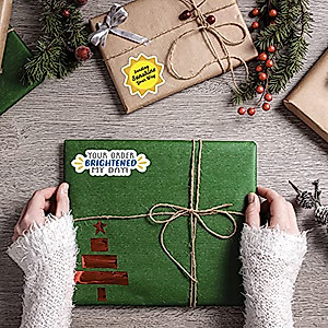 Small Shop Stickers, Small Business,Thank You Sticker, Packaging Sticker (Brightened)