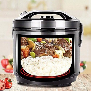 ROCILA Rice Cooker, Slow Cooker & Steamer 3L Keep Warm, Premium Interior, Perfect Rice Every Time - Quick And Easy