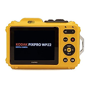 Kodak PIXPRO WPZ2 Rugged Waterproof 16MP Digital Camera with 4X Optical Zoom with Koah Nostrand Gadget Bag with Accessory Kit, 32GB UHS-I microSDHC, and Floating Strap Bundle (4 Items)