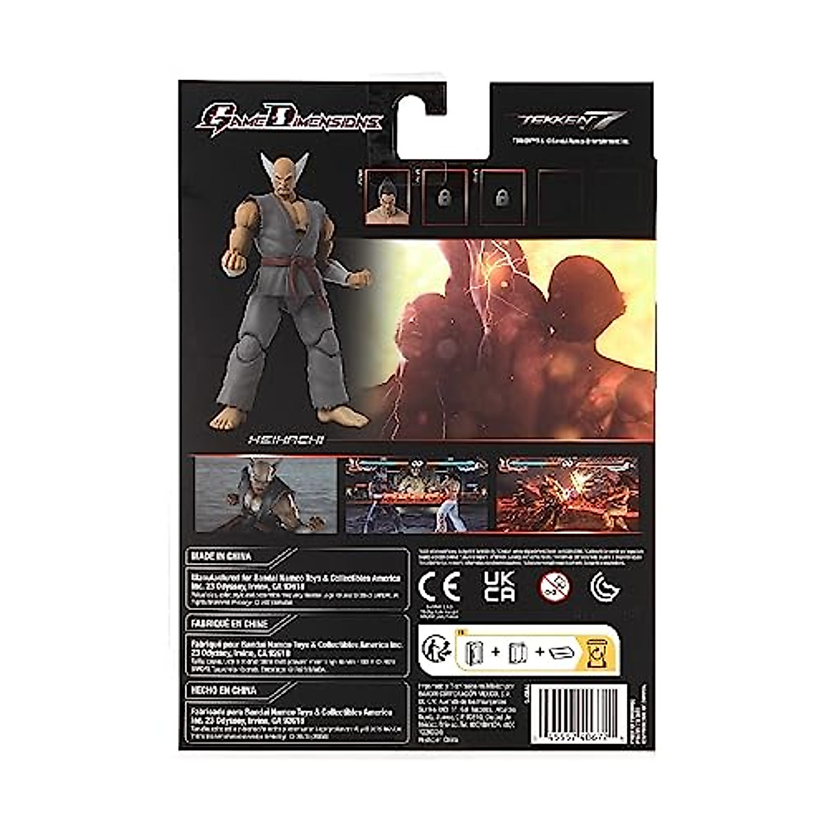Game Dimensions - Tekken - Heihachi Mishima Action Figure