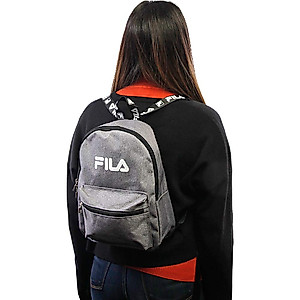 Fila Women's Hailee 13-in Backpack, Heather Grey, One Size