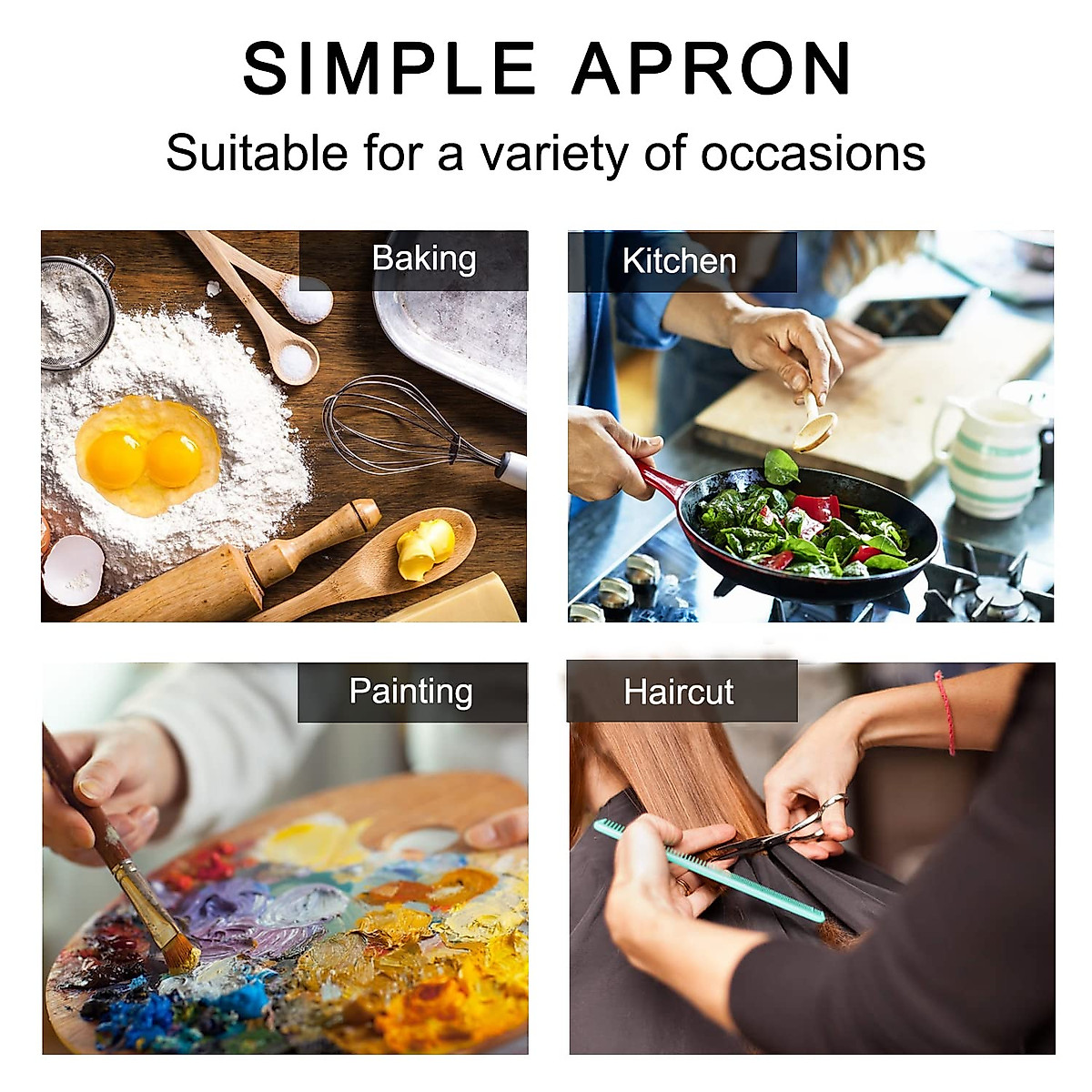 Welcome to Oma’s Kitchen Oma Grandma Gift Grandma Apron With Pocket Grandma Baking Cooking Apron (OMA'S kitchen)