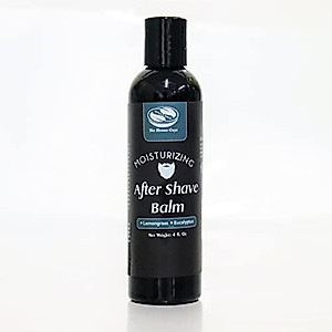 The Henna Guys 4 fl. Oz Lemongrass & Eucalyptus Aftershave Balm, Excellent Aftershave Lotion, Soothes and Moisturizes After Shaving. Takes away Dryness