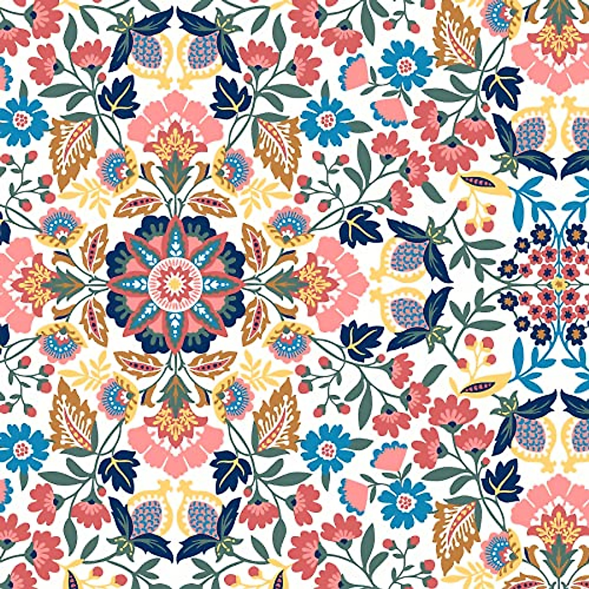 Vera Bradley Women's Plush Fleece Robe (Extended Size Range), Enchanted Mandala, Large-X-Large