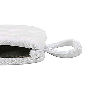 2Pcs Oven Mitts and Pot Holders Set, Simple Gradient Turquoise Blue Purple Oven Mitts Gloves Set Heat Resistant Hot Pads for Kitchen Cooking Grill