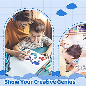 PETDCHEB Shrink Paper Kit, 160 Pieces Art Craft Kit Including 25 Patterned Shrink Plastic Sheets, Keychain and Jewelry Accessories for Kids Creative Craft Making