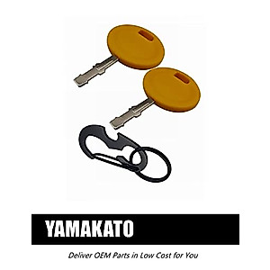 YAMAKATO Key for Lawn Mower Tractor 625-05000 625-05002 925-2054A 925-1744A 925-1745 925-1745A 725-1745 725-2054 Replacement Ignition Key for MTD Cub Cadet Troy Bilt Craftsman