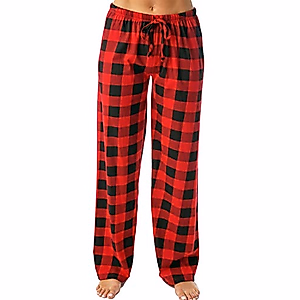 Just Love Women Pajama Pants Sleepwear 6324-10195-RED-L