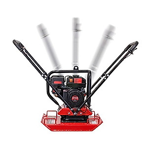WEN 56035T 7 HP 4500-Pound Compaction Force Plate Compactor, CARB Compliant, Black