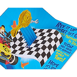 American Greetings 2nd Birthday Card for Boy (Mickey Mouse)