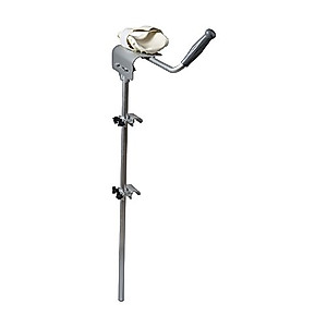 MABIS Walker Platform Attachment With Adjustable Padded Cuff, No Tools Needed, Attaches to Most Walkers, FSA and HSA Eligible, Made of Lightweight Aluminum, Silver
