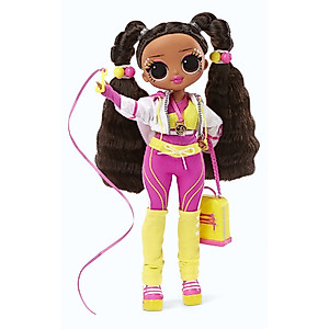 L.O.L. Surprise! OMG Sports Vault Queen Artistic Gymnastics Fashion Doll with 20 Surprises Including Sparkly Accessories & Reusable Playset, Posable - Gift for Kids, Toys for Girls Boys Ages 4 5 6 7+