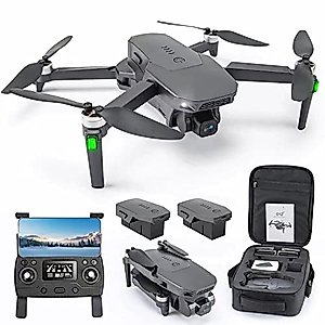 XiL Drones with 4K UHD Camera for adults Beginner,2 Batteries 60 Mins Flight Time GPS Foldable FPV UAV RC Quadcopter,Optical Flow,5Ghz WiFi Transmission,Auto Return,Follow Me, Brushless Motor,Circle Fly, Waypoint Fly