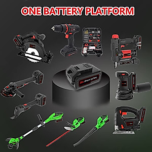 WERKTOUGH 20V Cordless Angle Grinder Kit 4-1/2 Inch with 4.0Ah Lithium-Ion Battery & Fast Charger High Speed 8000rpm Easy Handle with 3pcs Cutting Disc and 2pcs Grinding Disc in Tool Bag