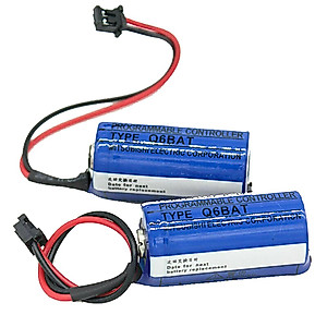 CR17335SE-R 3V Q6BAT 1800mah PLC Battery Replacement Battery for QNS System Q6BAT,CR17335SE-R,BKO-C10811H03