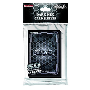 Yu-Gi-Oh! - Dark Hex Card Sleeves (50 Pack)