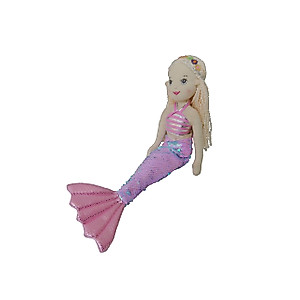 Mermaid Doll Pink Sequins Color | Mermaid Plush | Soft Toy Premium Quality | 18''