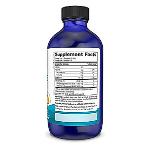 Nordic Naturals Ultimate Omega Liquid, Lemon Flavor - 4 oz - 2840 mg Omega-3 - High-Potency Omega-3 Fish Oil Supplement with EPA & DHA - Promotes Brain & Heart Health - Non-GMO - 24 Servings