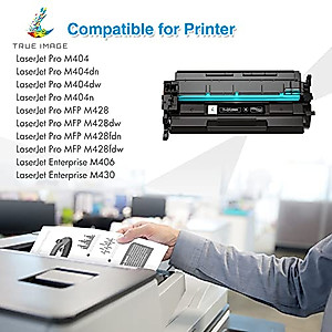 TRUE IMAGE Compatible Toner Cartridge Replacement for HP 58A CF258A 58X CF258X M428fdw HP Pro M404n M404dn M404dw MFP M428fdn M428dw M304 M404 M428 Printer Toner (Black, 2-Pack)